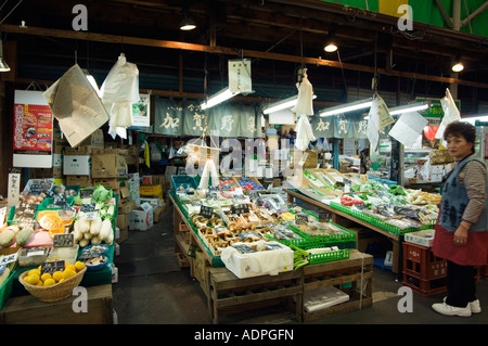 Omichi market Kanazawa Ishikawa prefecture Japan Asia Stock Photo - Alamy