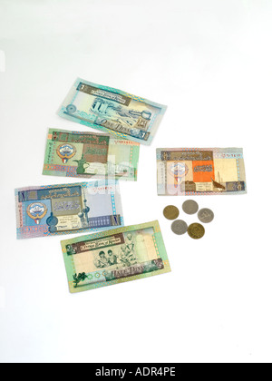 Kuwait Money Notes and Coins Stock Photo - Alamy