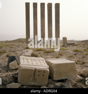 Marib Yemen Ruins Of Temple At Marib - Saba Stock Photo: 13266584 - Alamy