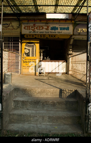 A privately owned public telephone booth Poona India Stock Photo - Alamy