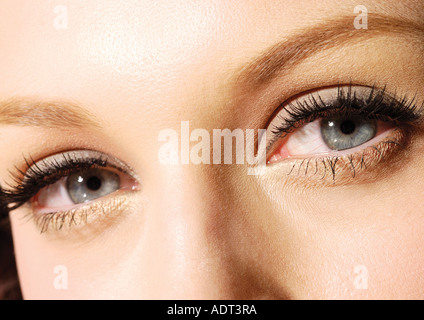 Face Close ups Female Stock Photo - Alamy