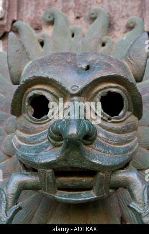 The sanctuary knocker at Durham Cathedral Stock Photo - Alamy
