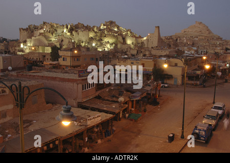 The ancient fortress of Siwa, known as Shali Ghadi built on natural ...