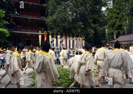 Fuedal Procession at Nikko Spring Festival Toshogu Shrine Nikko Tochigi ...