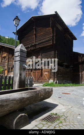 Wooden Heritage Houses of Ulrichen, Goms valley, upper Wallis ...