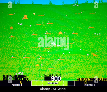 Crackshot Exidy 1987 vintage arcade videogame screenshot - EDITORIAL ...