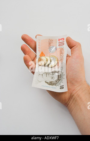 Cash in Hand Stock Photo - Alamy
