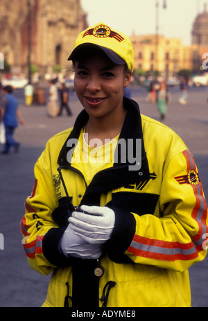 1, one, Mexican policewoman, Mexican, policewoman, adult woman, wearing ...