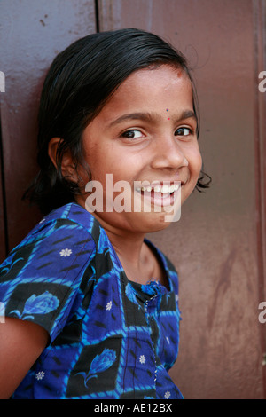 Portrait of a girl at Singtam, Sikkim, India Stock Photo - Alamy