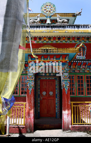 Entrance of Pemayangtse Monastery, Pelling, Sikkim, India Stock Photo ...