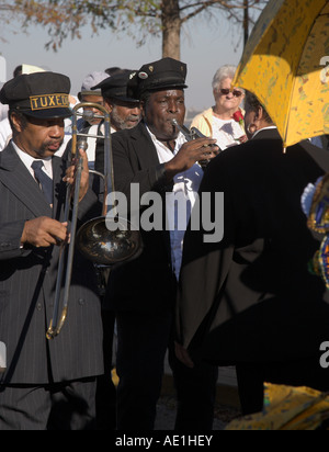 Jazz funeral in New Orleans Stock Photo - Alamy