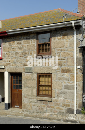 The cottage of mariner and artist, Alfred Wallis, St Ives, Cornwall ...