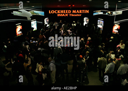 Lockheed Martin IMAX Theater entrance in Smithsonian National Air and ...