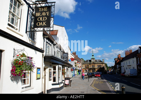 Towcester Brave Old Oak Pub Northampton Stock Photo - Alamy