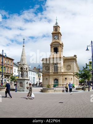 Market town of Coleraine, County Derry Londonderry Ireland. The Town ...