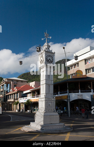 Victoria Clocktower, Victoria, Mahe Island, Seychelles Stock Photo - Alamy