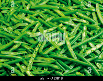 Sliced green beans Stock Photo - Alamy