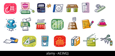 Close-up of various types of objects Stock Photo - Alamy