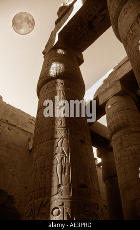 Inside Karnak Temple Stock Photo - Alamy