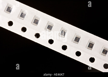 SMT resistors (surface mount technology Stock Photo: 16651514 - Alamy