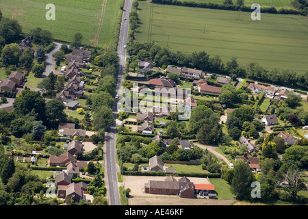 Great Barton village in Suffolk as seen in June 2006 showing the Hall ...