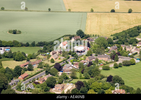 Great Barton village in Suffolk as seen in June 2006 showing the Hall ...