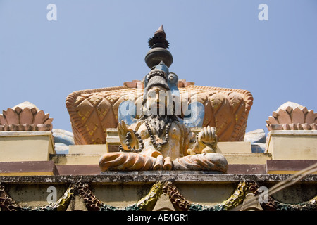 Hindu Temple at Kovalam beach Kerala India Stock Photo - Alamy