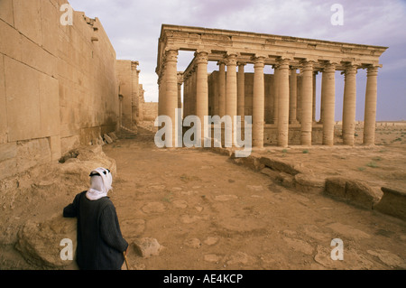 Temple of Allat, Hatra, UNESCO World Heritage Site, Iraq, Middle East ...