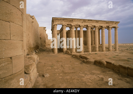 Temple of Allat, Hatra, UNESCO World Heritage Site, Iraq, Middle East ...