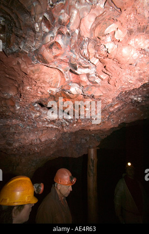 Kidney ore deposits of Haematite in Florence Mine Egremont Cumbria ...