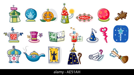 Close-up of various types of objects Stock Photo - Alamy