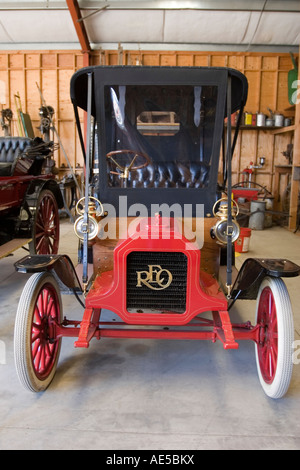 1908 REO Motor Car Company antique car Model C Runabout Shown at the ...