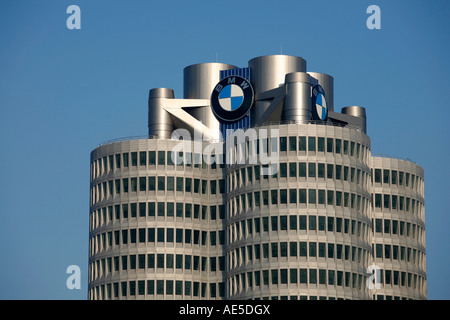 Headquarters of BMW AG, Munich, Bavaria, Germany, Europe Stock Photo ...