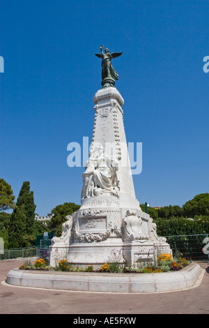 Statue La Ville de Nice a la France, Nice, Alpes-Maritimes Stock Photo ...