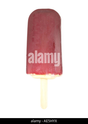 Purple Ice Lolly Stock Photo - Alamy