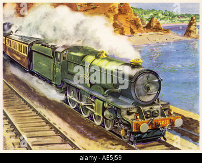 'The "Cornish Riviera" Express (Great Western Railway)', 1930. Creator ...