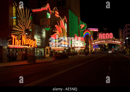 The Nugget casino, Downtown Reno, Nevada, United States Stock Photo - Alamy