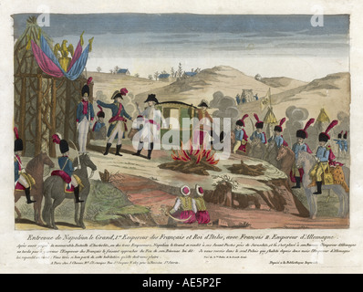 The Battle of Austerlitz (2 December 1805) near the village of ...