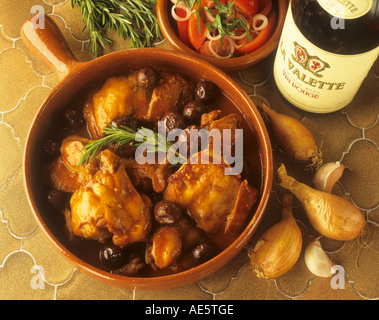 Rabbit stew with black olives Malta Stock Photo - Alamy