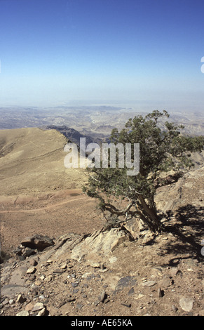 Jordan Petra Mt Hor The view from Mt Hor over the landscape of Petra ...