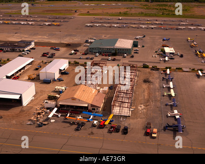 Merrill Field airport in Anchorage, used mostly for general aviation ...