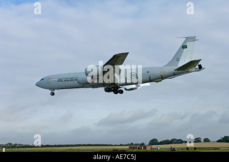 Boeing E-3A / KE-3A RE Sentry Military Jet Tanker Landing Lossiemouth ...