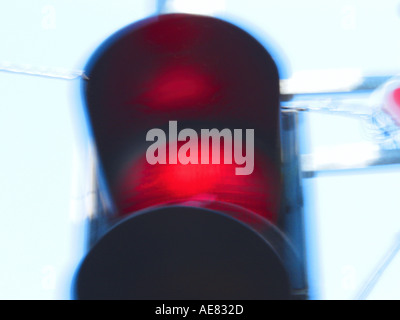 Low angle view of a traffic light Stock Photo - Alamy