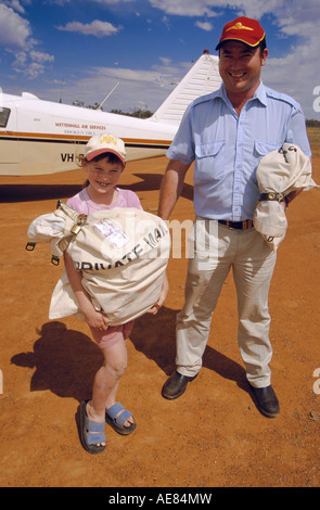 Flying mailman outback Australia Stock Photo - Alamy