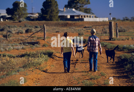 Playtime, outback Australia, horizontal Stock Photo - Alamy