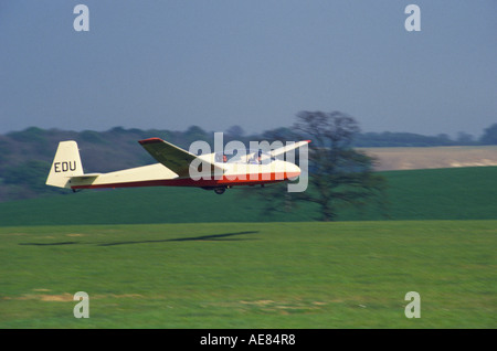 Gliding at Challock Kent England UK Stock Photo - Alamy