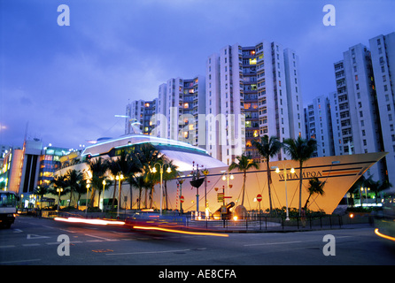 Whampoa garden city with a Boat shape architecture Hong Kong China ...