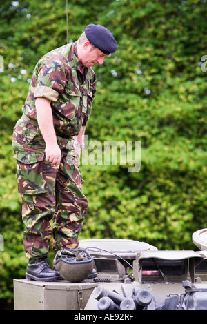 British Army Sabre close reconnaissance tracked vehicle CVRT Stock ...