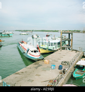 Ferry Jetty Port Klang Stock Photo - Alamy