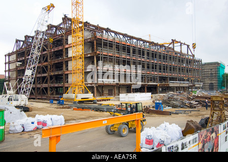 Berlin the demolish of the former seat of the East German government ...